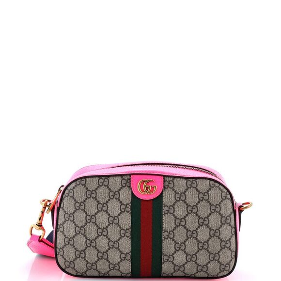 Gucci | Bags | Gucci Ophidia Convertible Camera Bag Gg Coated Canvas ...